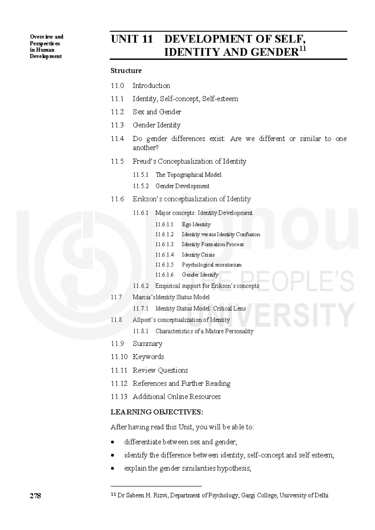 Unit-11 - Learning - Overview and Perspectives in Human Development ...
