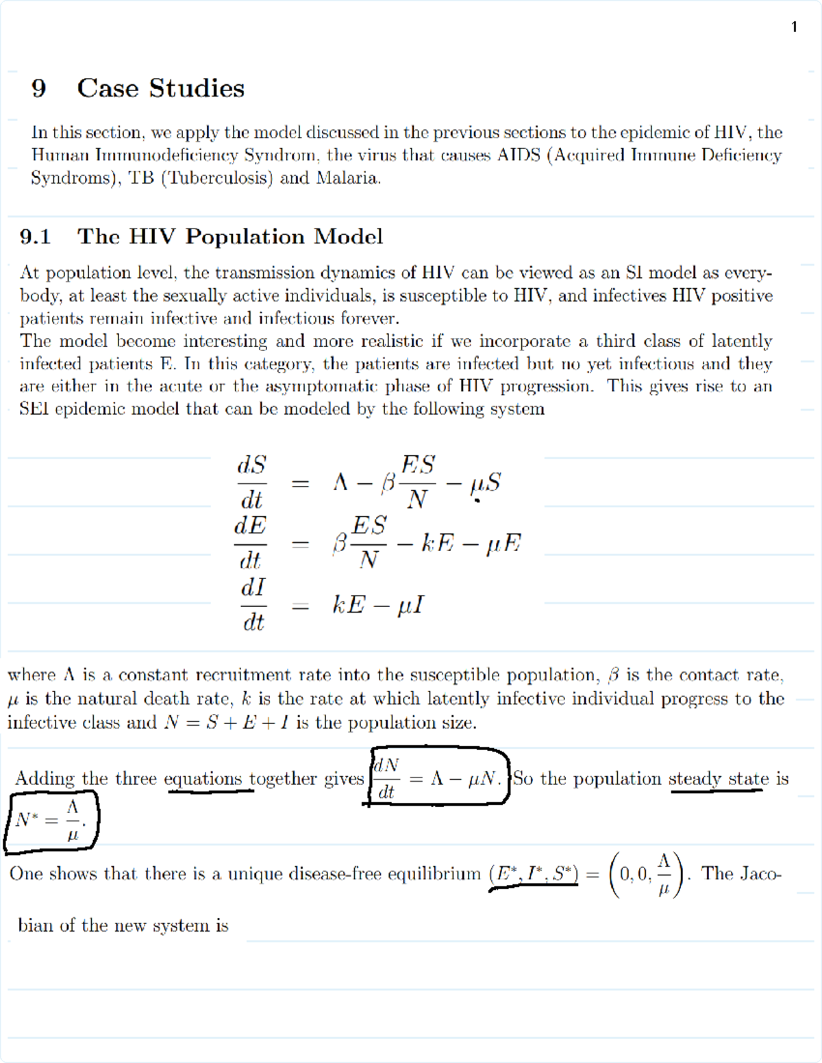 MAT312 Lesson 23 Case Studies - 1 9 Case Studies In this section, we ...