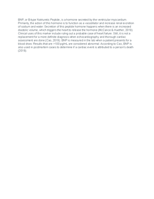 Ihuman notes Week 3 i Human Notes - Patient: Joseph Camella Age: 66 y/o ...