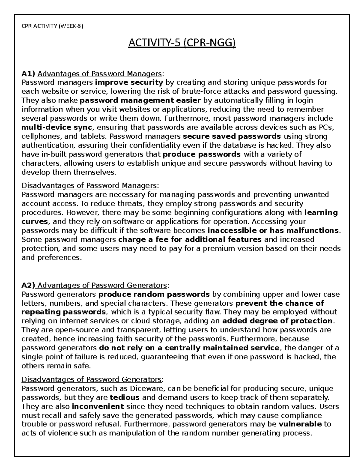 Activity-5 - Week 5 assignment solution password managers/security keys ...
