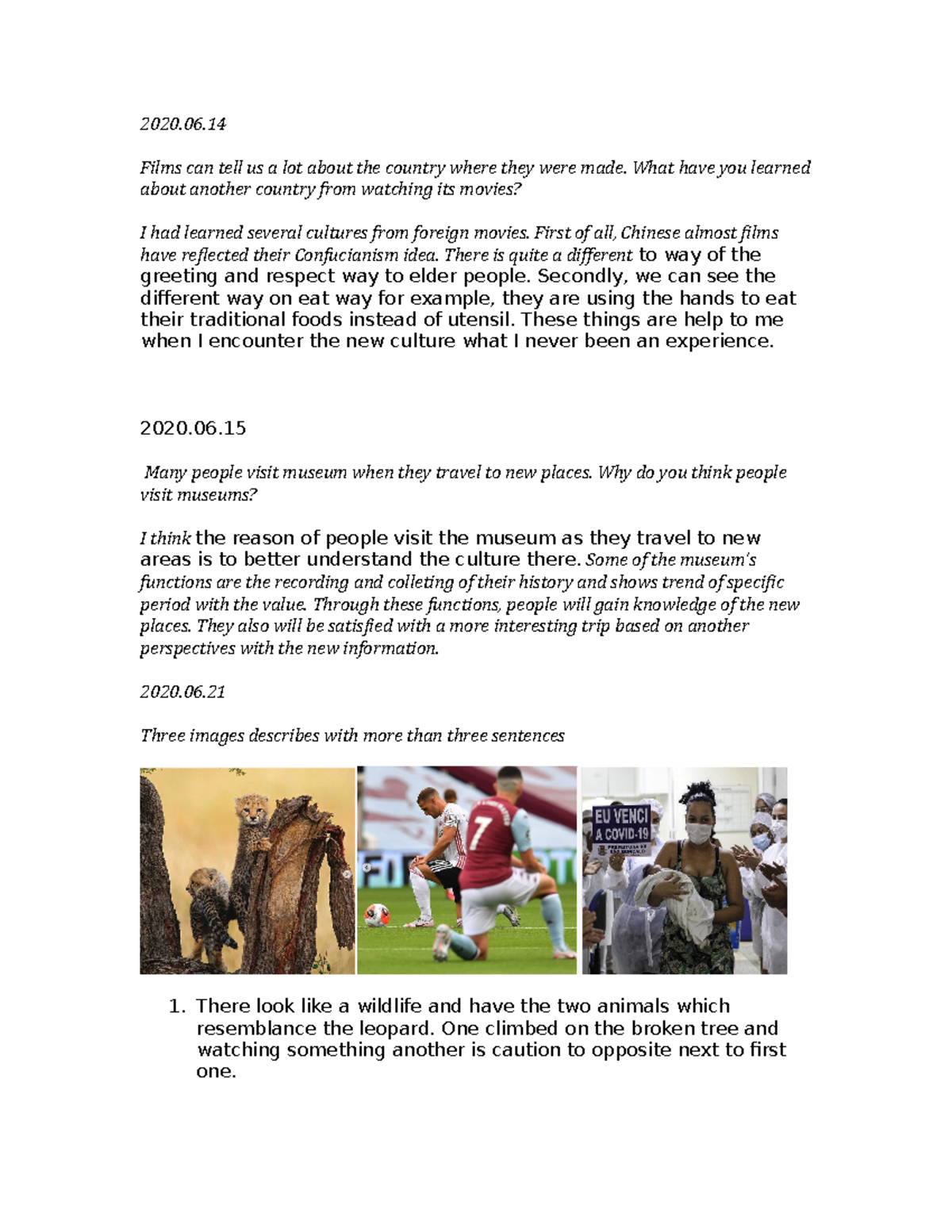 DET writing - test sample - WR 107 - Concordia - Studocu