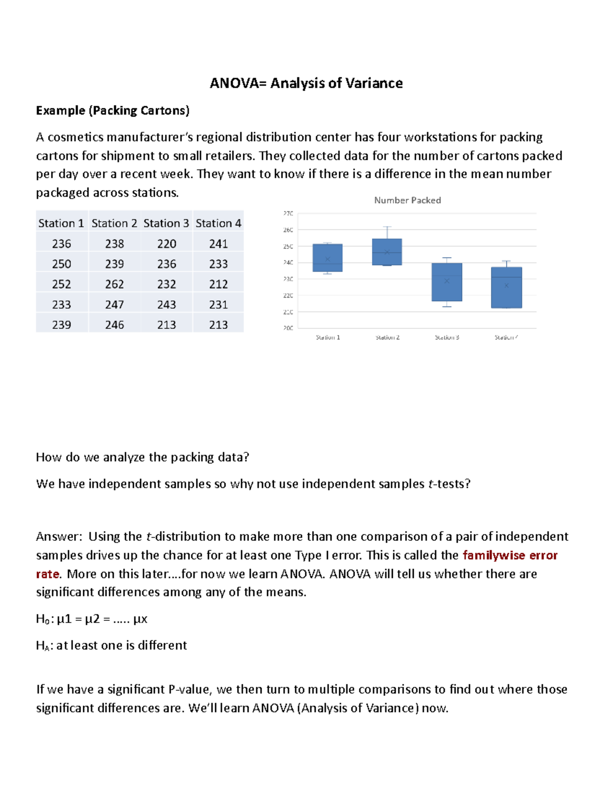 Chapter 11 Anova Student (Autosaved) - Analysis of Variance Example ...