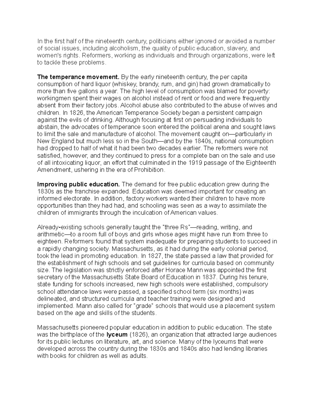 330 - Introduction To The Humanities notes - In the first half of the ...