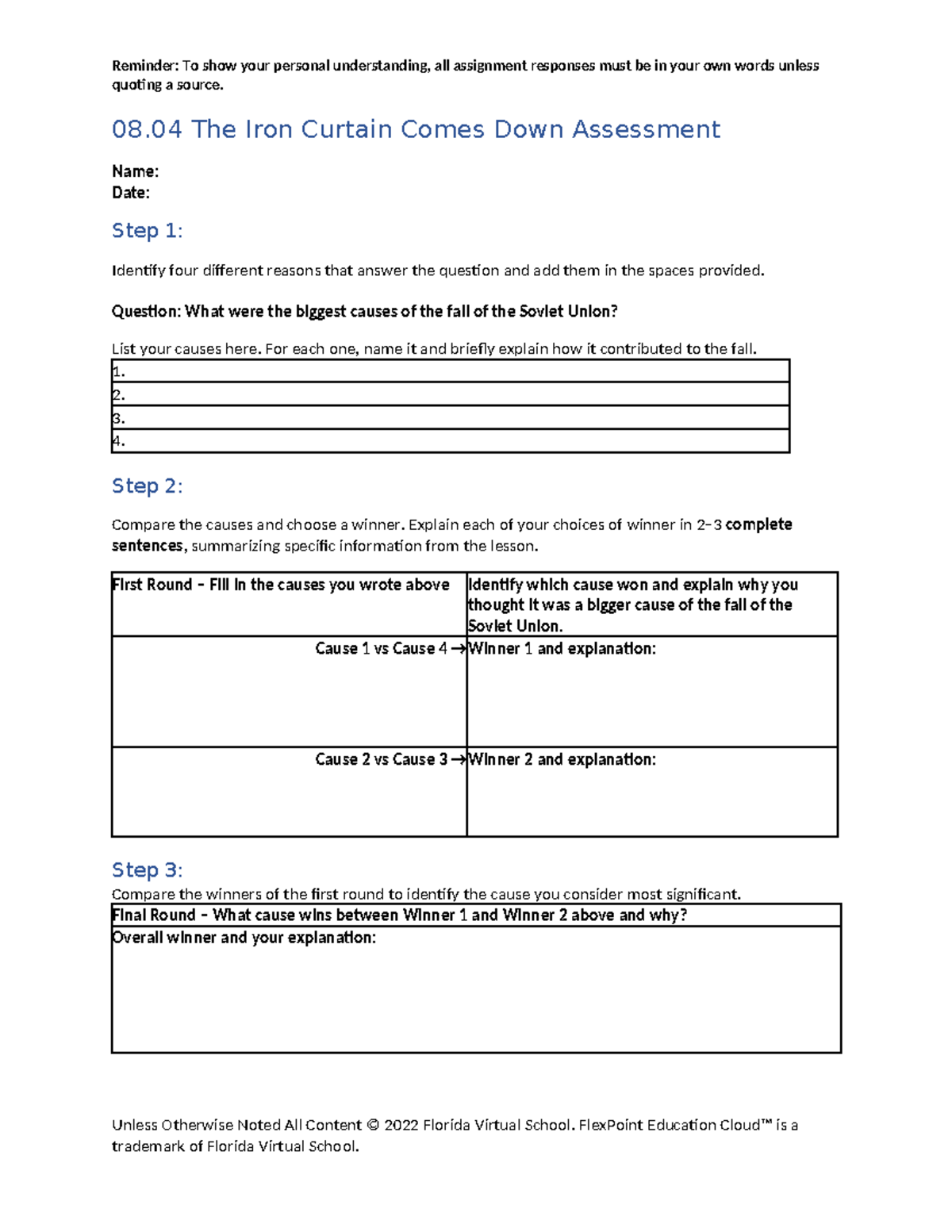 Iron curtain with yourname - Reminder: To show your personal ...