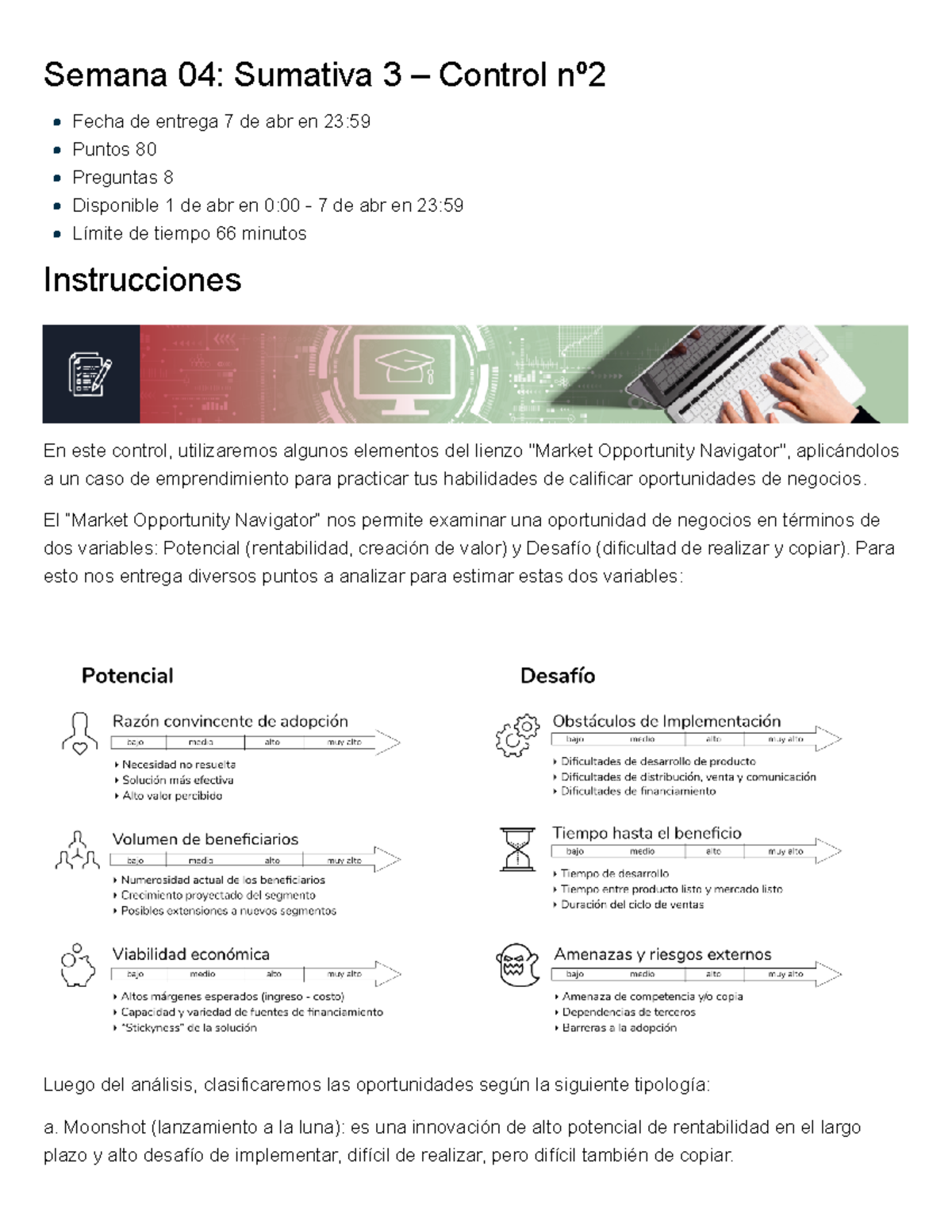 Semana 04 Sumativa 3 – Control nº2 202405.2347 TALL. DE Innov. Y Emprend. I - Semana 04 ...