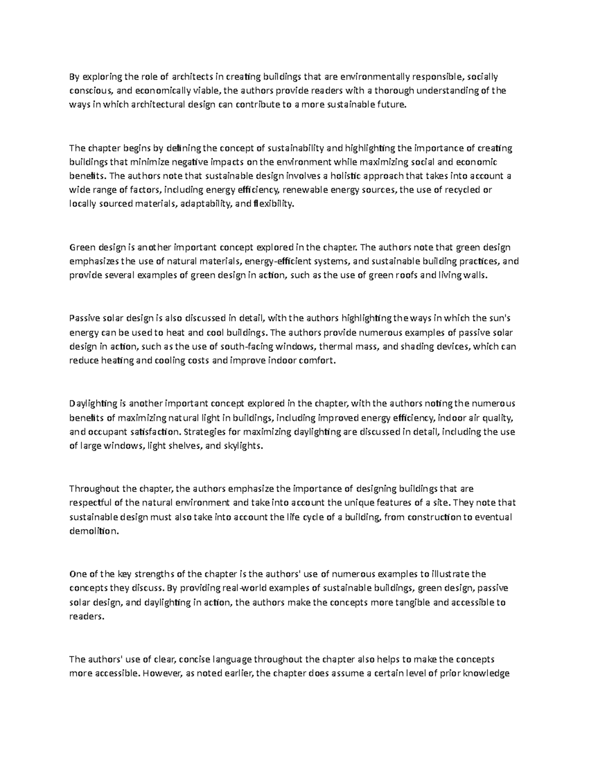 Chapter 3 Part C Understadning Architeture notes - By exploring the ...