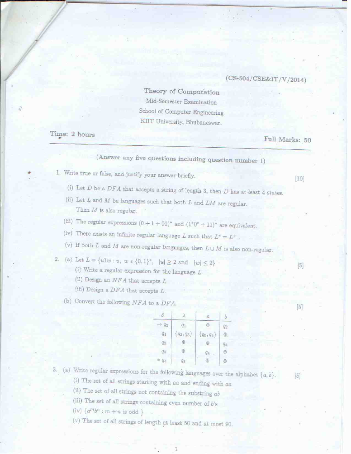 2014 - important questions - Database Management System - Studocu