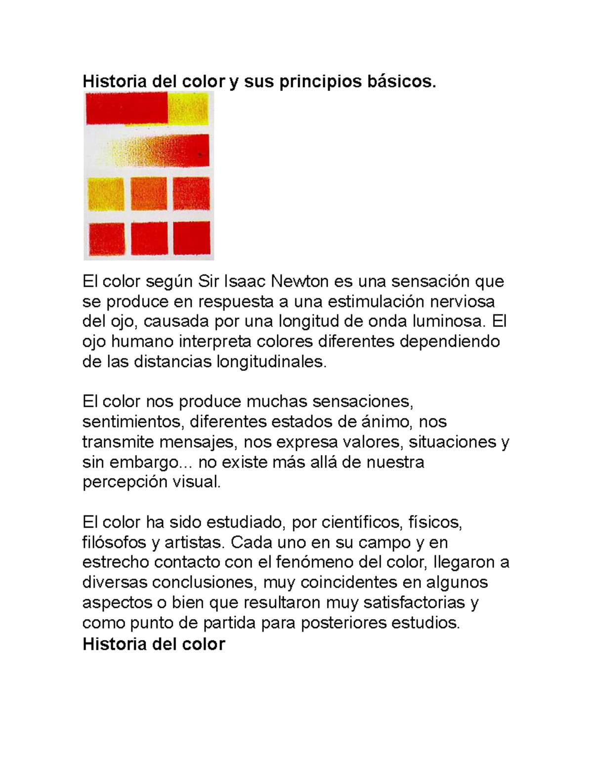 Historia del color y sus principios básicos - El color según Sir Isaac ...
