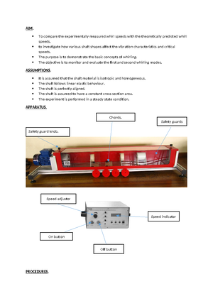Torsion laboratory expirement lab 1 Mechanics of Machine (Y - Faculty ...