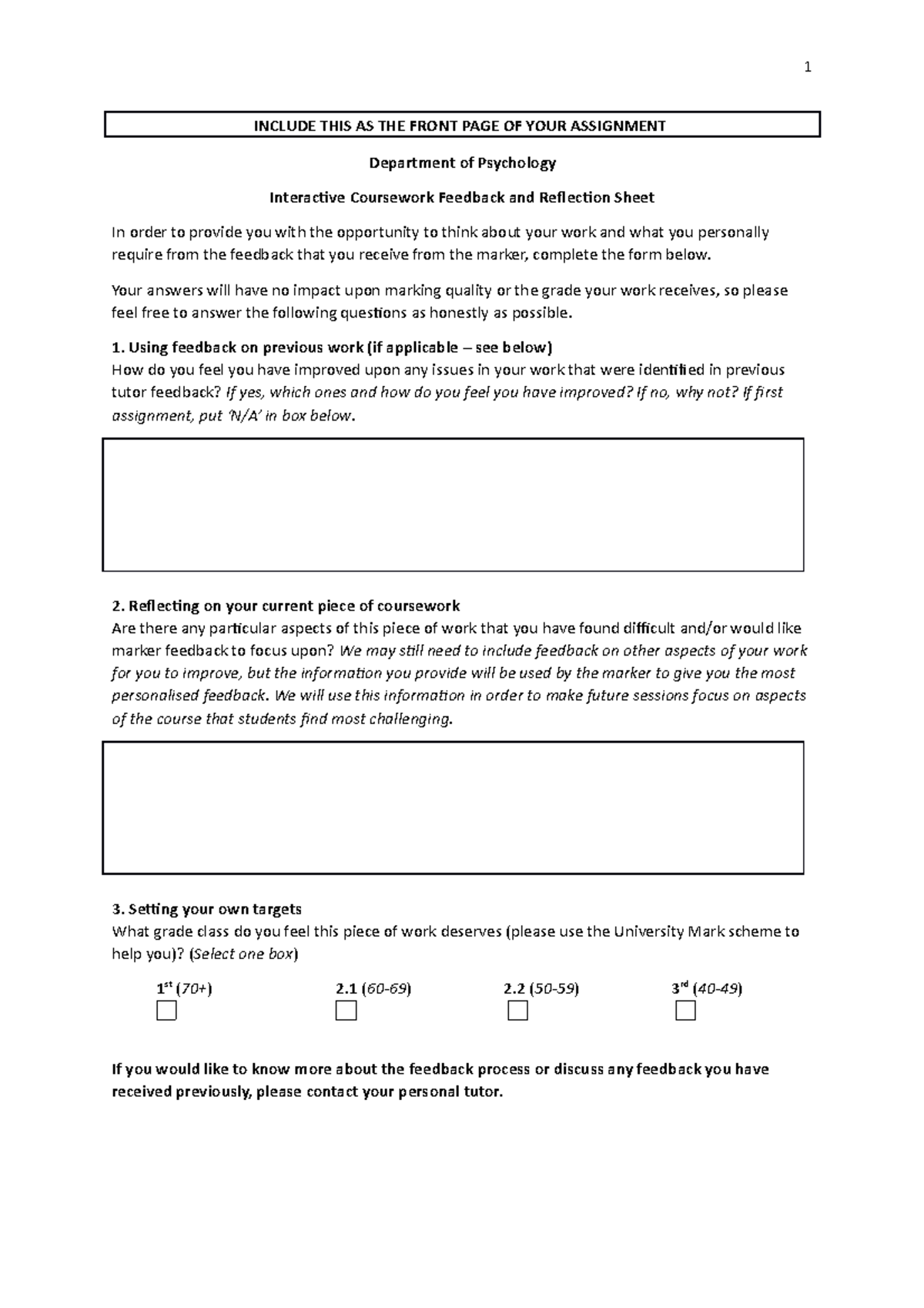 DAP Assignment Essay - INCLUDE THIS AS THE FRONT PAGE OF YOUR ...