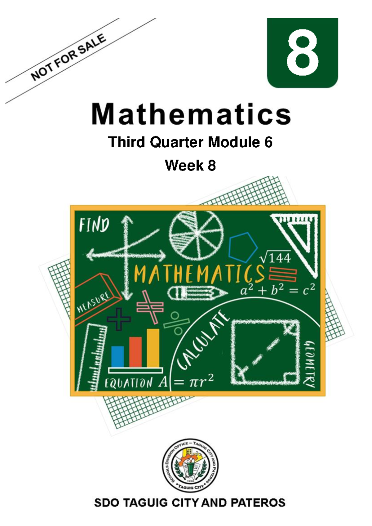MATH8 Q3 WEEK8 Hybrid 2 - aaaaaaaa - Third Quarter Module Week Introductory Message For the ...