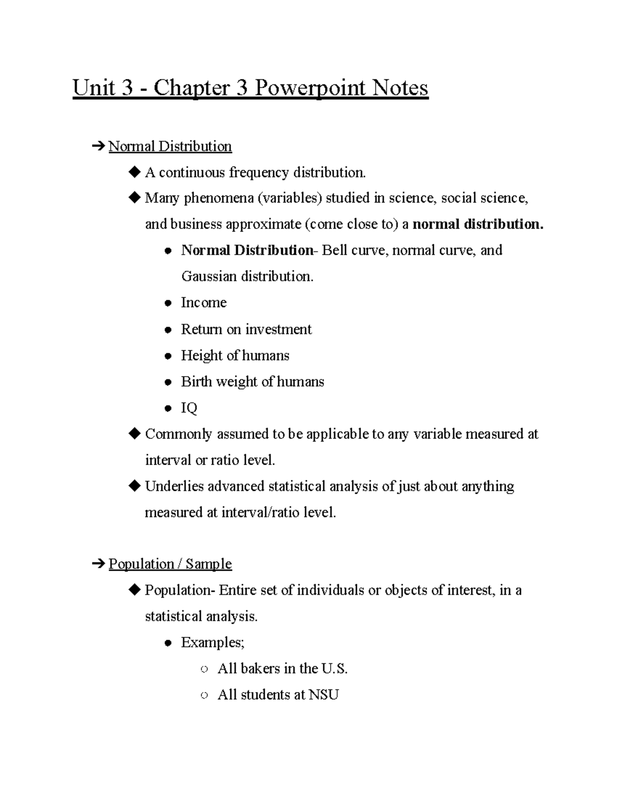 Unit 3 - Chapter 3 Powerpoint Notes - Unit 3 - Chapter 3 Powerpoint ...