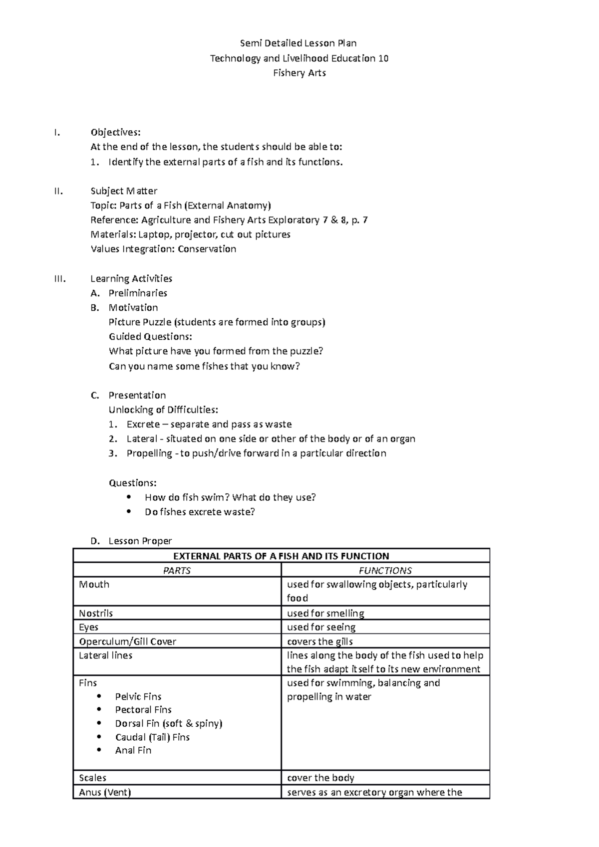 401019296 Semi Detailed Lesson Plan docx - Semi Detailed Lesson Plan ...