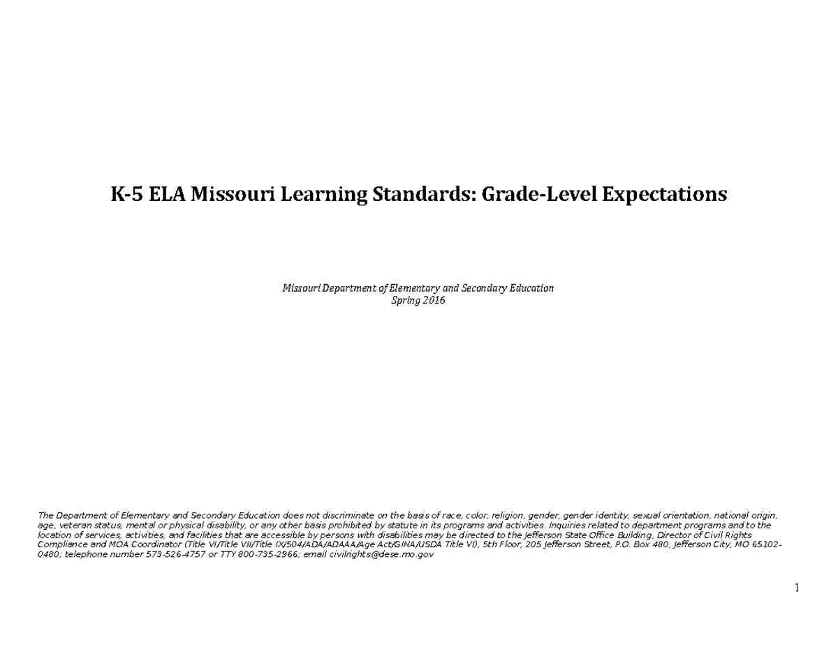 Curr-mls-standards-ela-k-5-sboe-2016 - K-5 ELA Missouri Learning ...