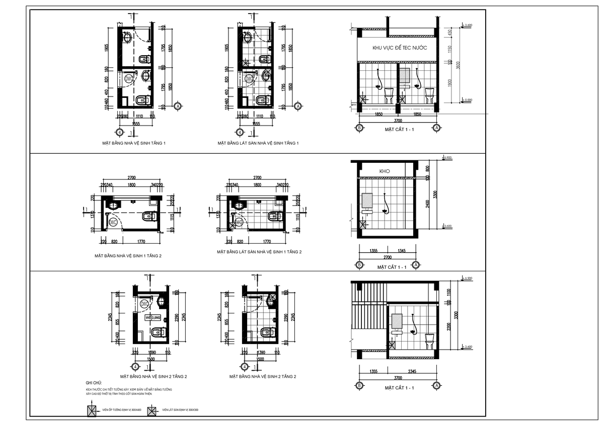 SOME WC CAD PLAN - DWC 4 A 1 1 mÆt b»ng nhμ vÖ sinh tÇng 1 DWC 4 A 1 1 ...