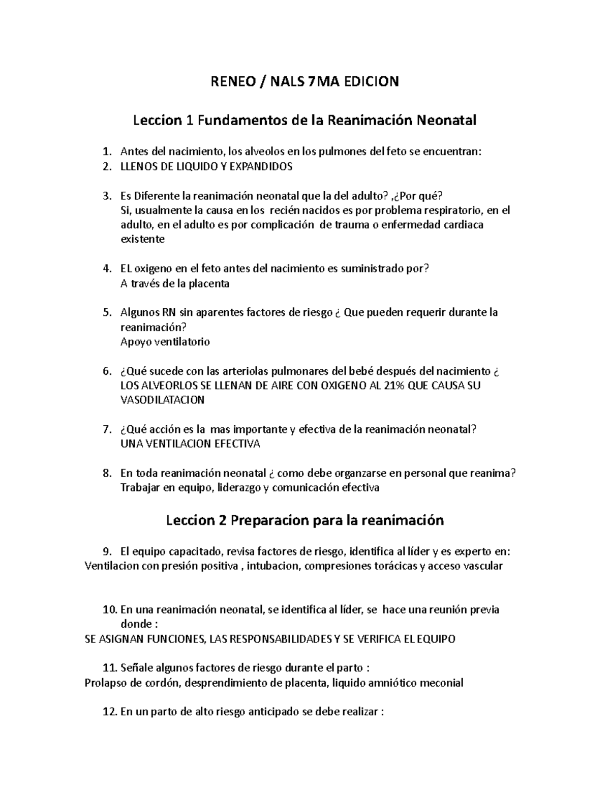Reneo 7ma ed - RENEO / NALS 7MA EDICION Leccion 1 Fundamentos de la ...