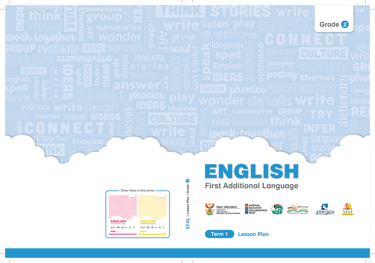 Gr 2 term 1 2023 psrip efal lesson plan cover - read r e c a l l ...