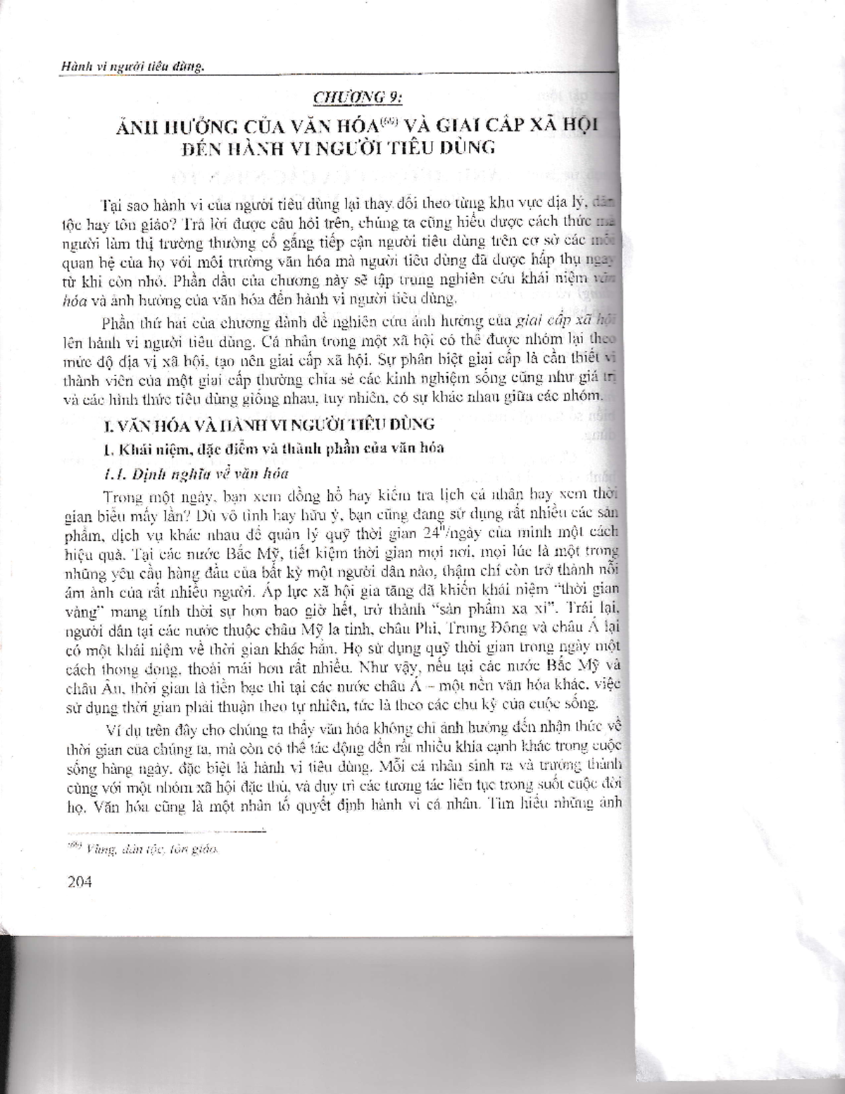 2b-TL cho ch.2-Ch.9-1-Van hoa - Ilirtlt t'i ti€u CilU'O'NG 9: Axtt rru'oNc cuA vAl llg4itrtir vA ...