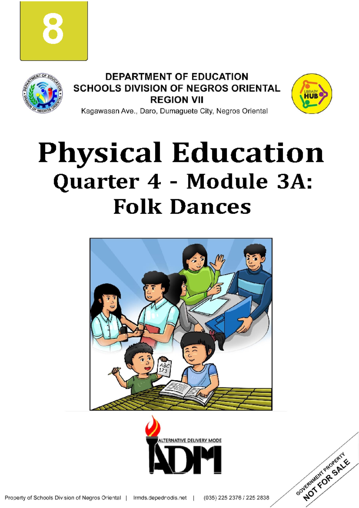 Q4 PE Module 3A - MAPEH Lessons - 8 Physical Education Quarter 4 ...