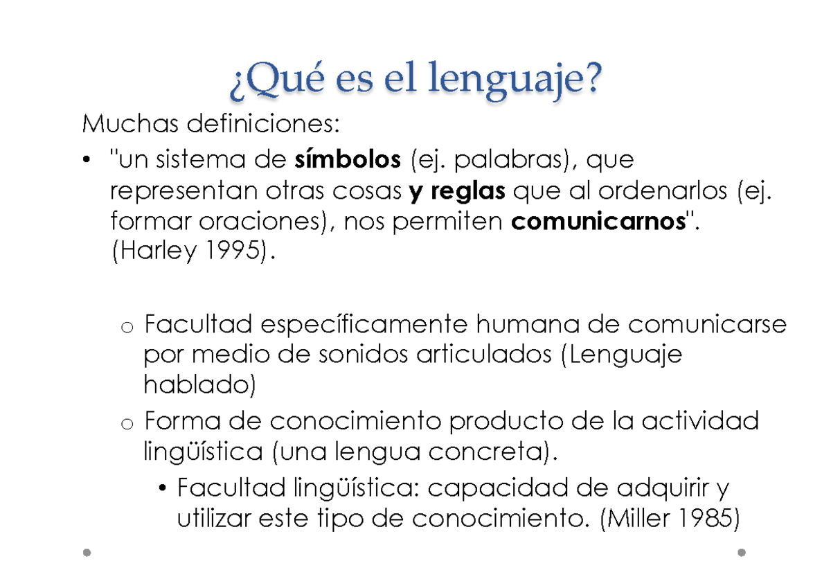 Tema 1b lenguaje - Apuntes 1b - ¿Qué es el lenguaje? Muchas ...