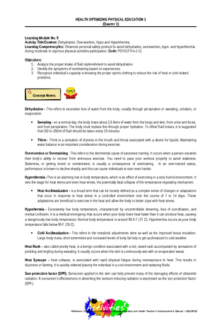 Activity-3 - Summary ác Quá Trình, Thiết Bị Trong Công Nghệ Hóa Chất Và ...