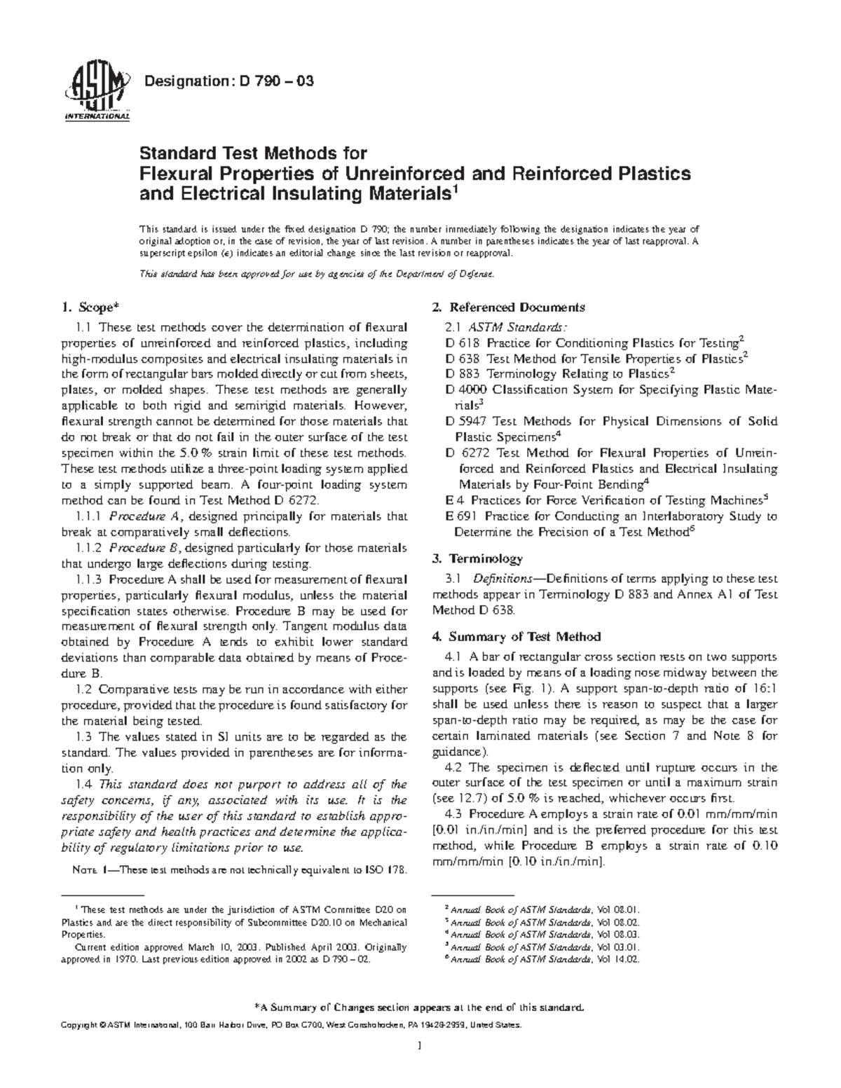 D 790 Flexion - Norma de flexión para materiales compuestos ...