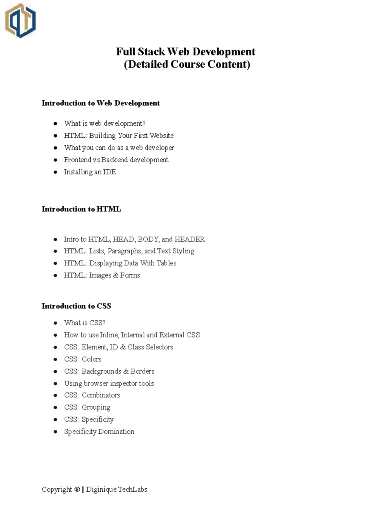 Full Stack Web Development IIT Roorkee - Full Stack Web Development ...