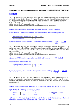 Formula for Suppository Calculations - Formula for Suppository ...