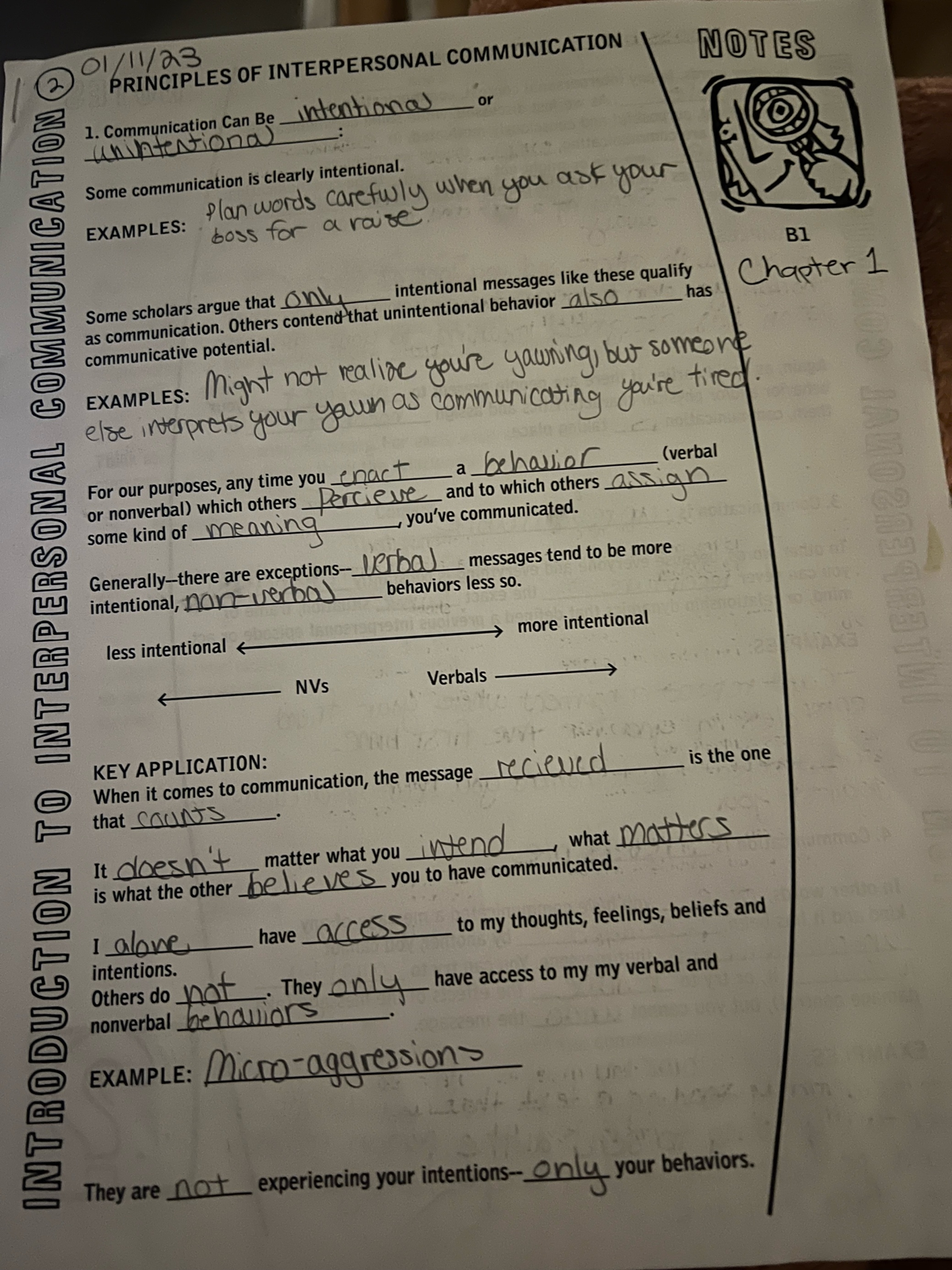 Principles of Interpersonal Communication Page 1 - COMM1076 - Studocu