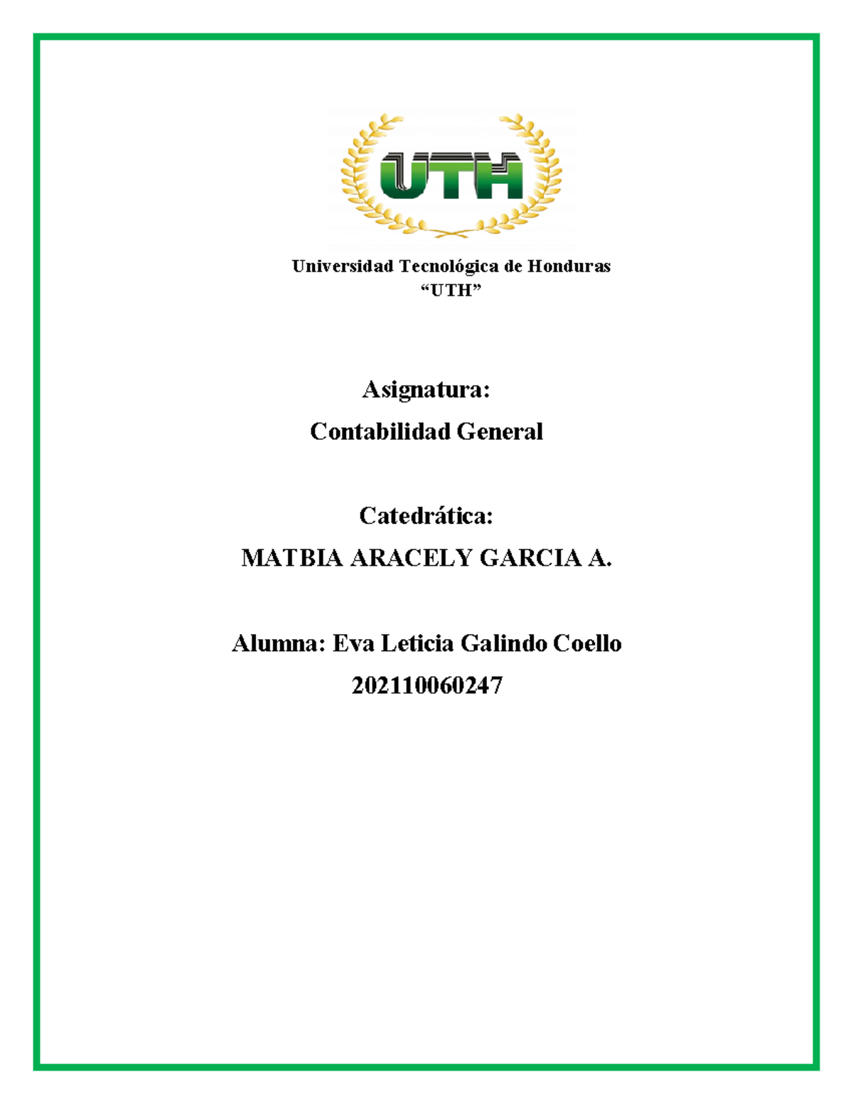 Preguntas Eva Galindo Contabilidad - Universidad Tecnológica de ...