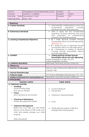 GEC - Notes in GEC E3 - Catanduanes State University COLLEGE OF ...