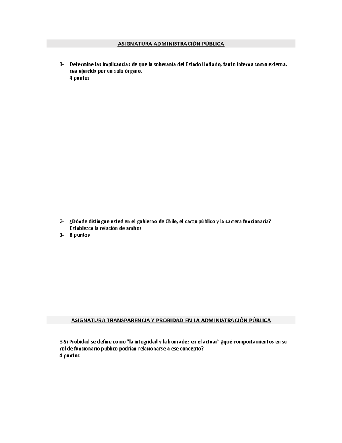 Examen iplacex administracion publica - Warning: TT: undefined function: 32 Warning: TT ...