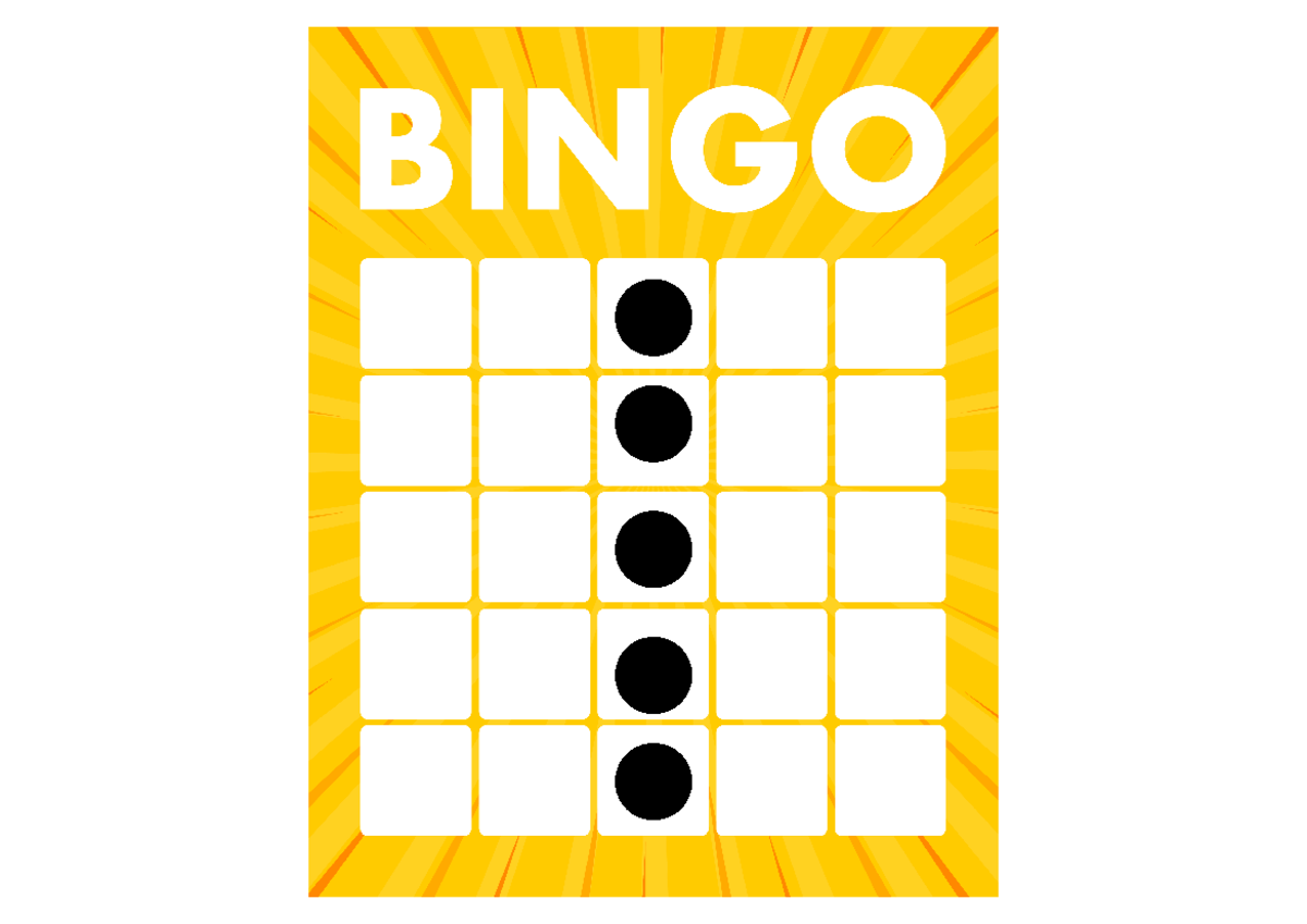 Bingo winning patterns - Applied Statistics: Tools And Applications ...