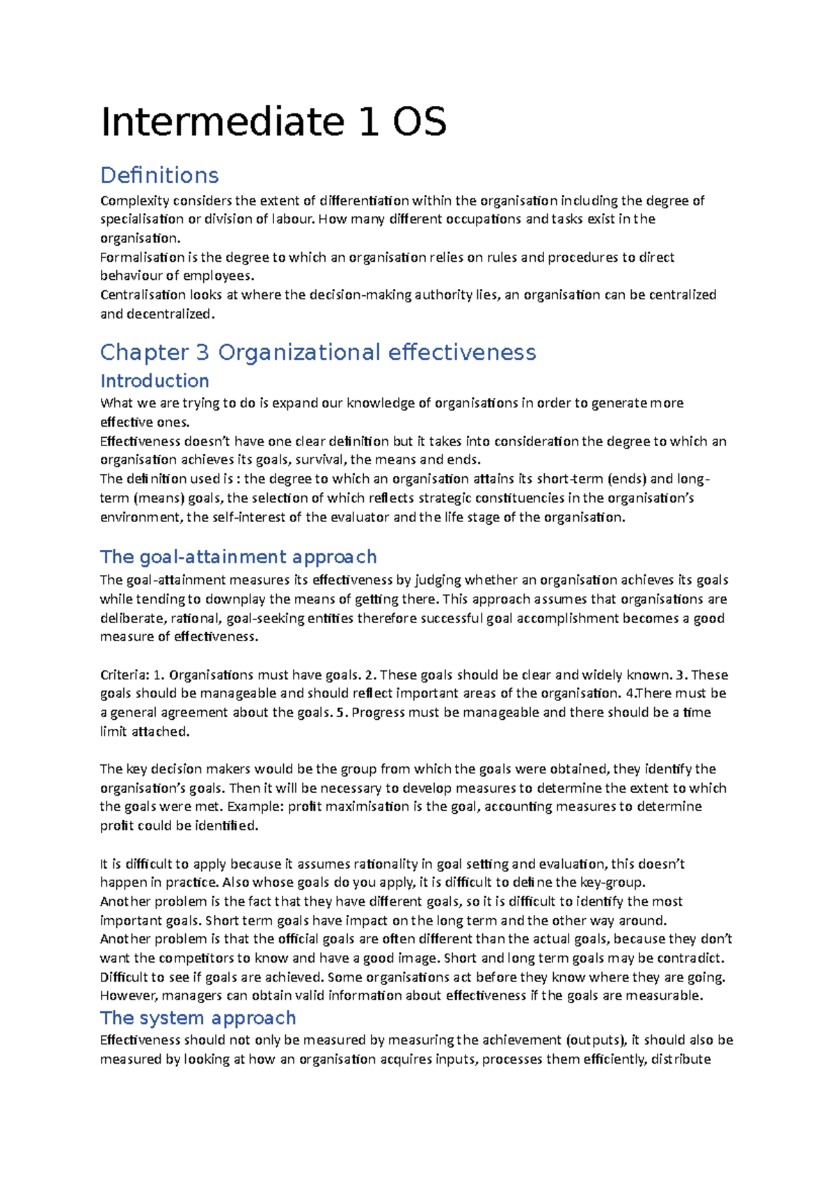 Intermediate OS 1 - How many different occupations and tasks exist in ...
