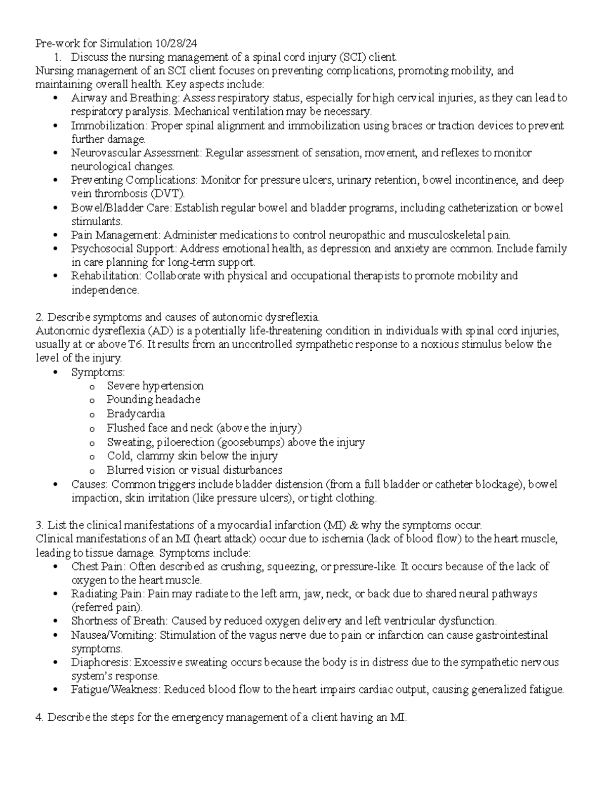 Pre-work for Simulation on 10-28 - Pre-work for Simulation 10/28/ 1 ...