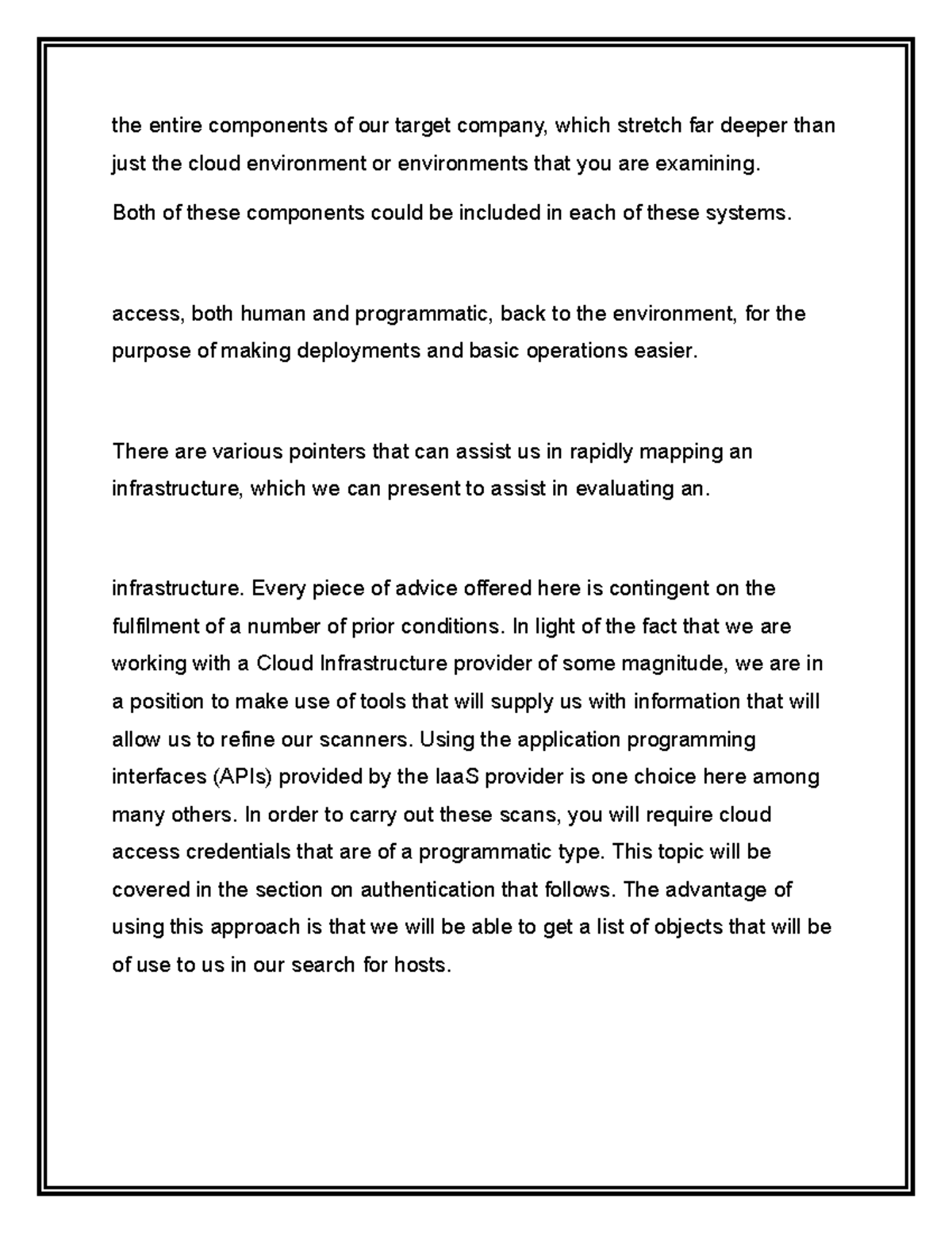 Cloud Mapping and Applications - Mapping - Pt-3 - the entire components ...