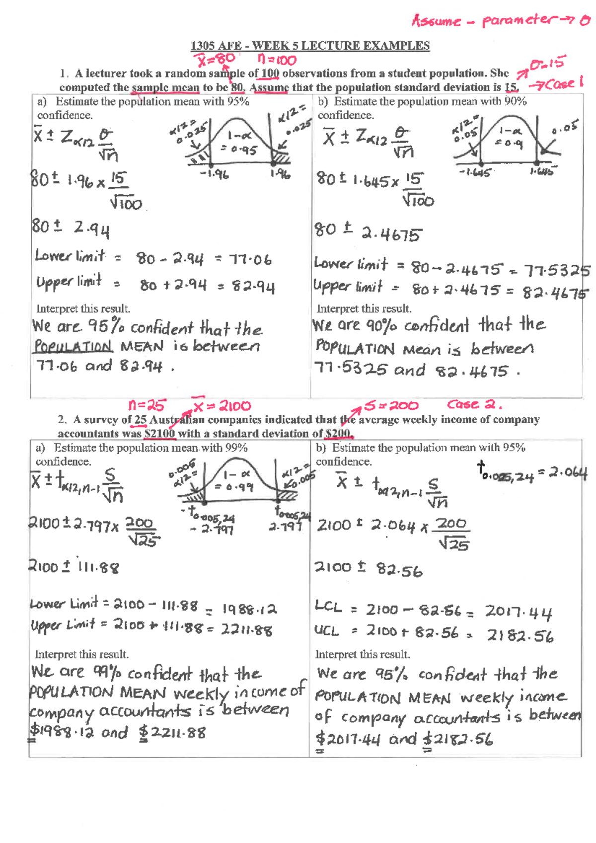 Week 5 Lecture Example - 7907IBA - Studocu