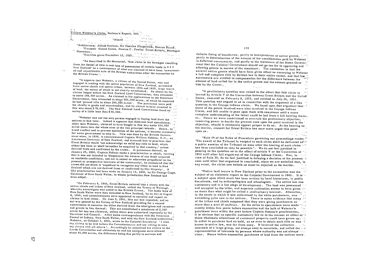 r v symonds 1847 - William Claim Report, 540: Alfred Nerinox, Sir ...