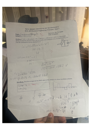 Ece 405 final exam inspo study guide - ECE 405 - Studocu