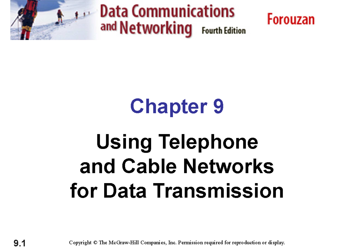 Introduction to Telecommunication system - Chapter 9 Using Telephone ...