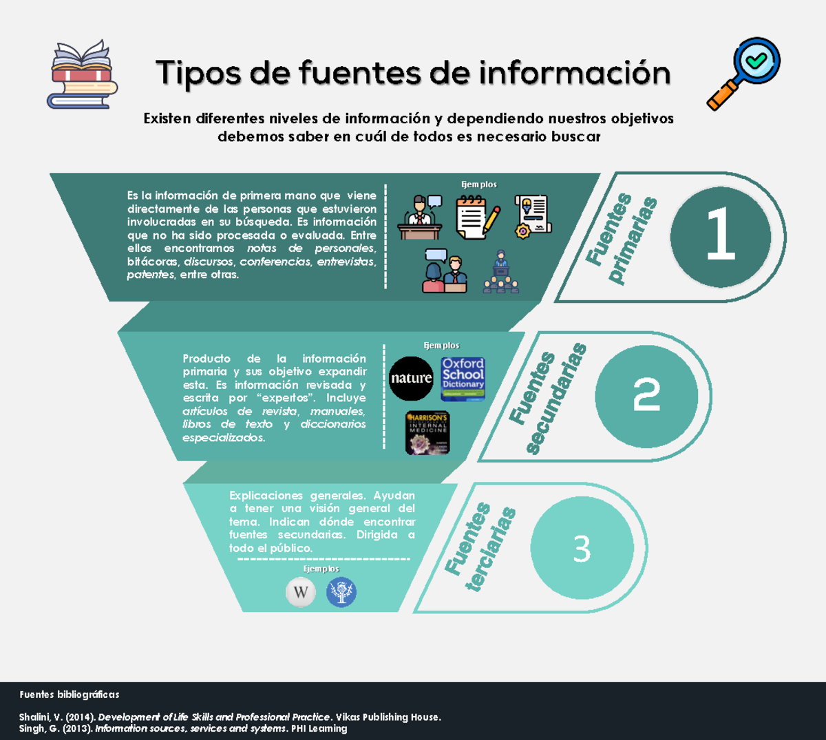 Meta1 - Infografía sobre los tipos de información - 3 Explicaciones ...