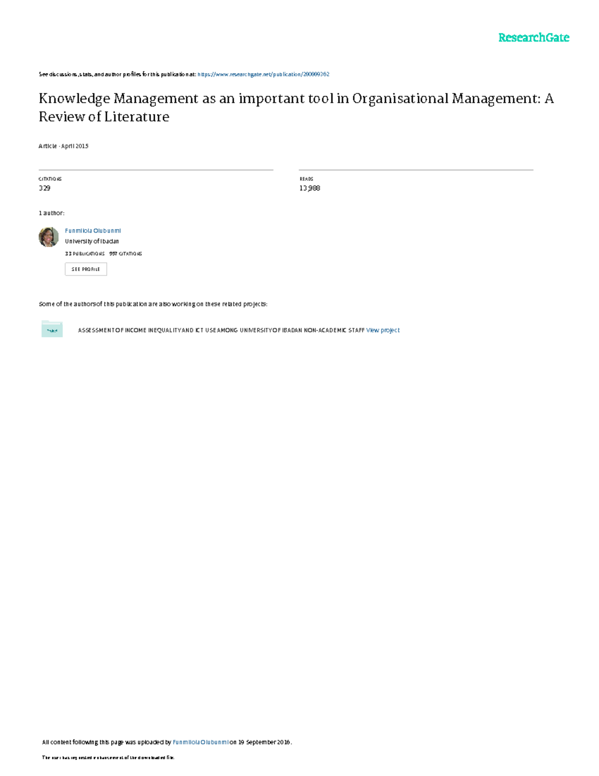 Libraryphilosophyandpractice-KM - See discussions, stats, and author ...