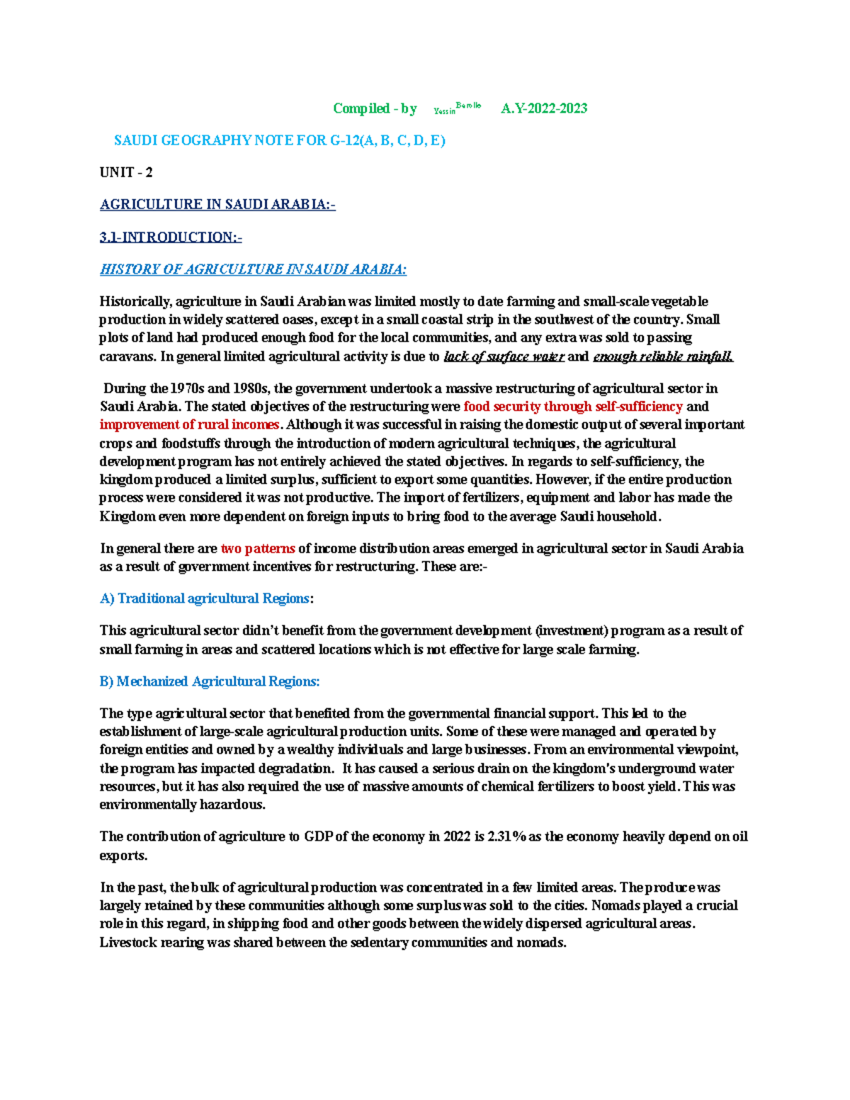 Saudi GEO Unit-3 - A. Building of the Athenian navy. B. The weakening ...
