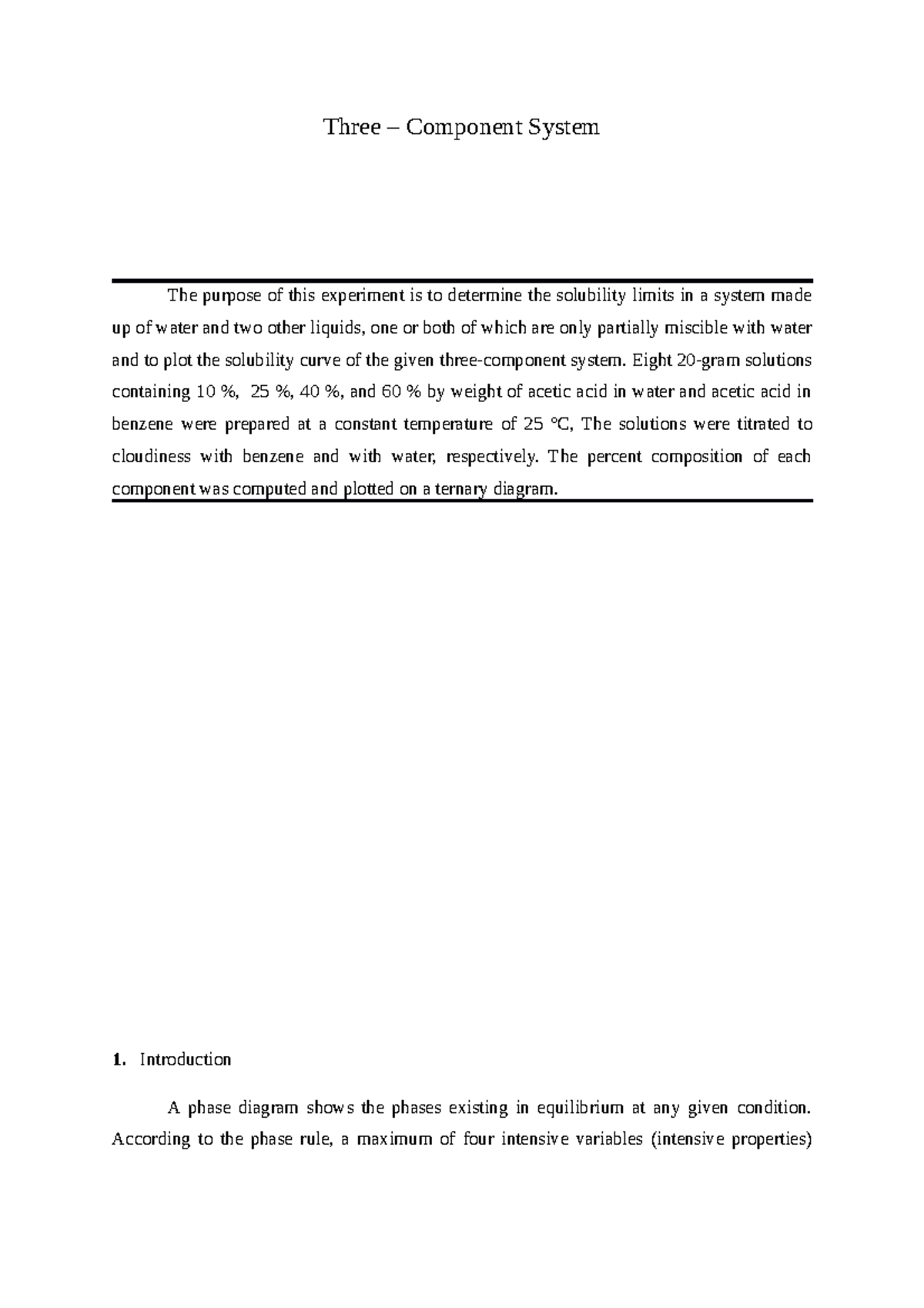 E5 - E5 TCS 2223 Science - Three – Component System The purpose of this ...