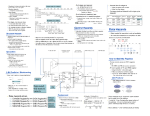 CSE4010 HW2 - HW/practice problems - CSE 4010 – Contemporary Computer Architecture Professor ...