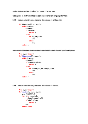 Ejemplo Metodo DEL Punto FIJO CON Python - METODO DEL PUNTO FIJO ...