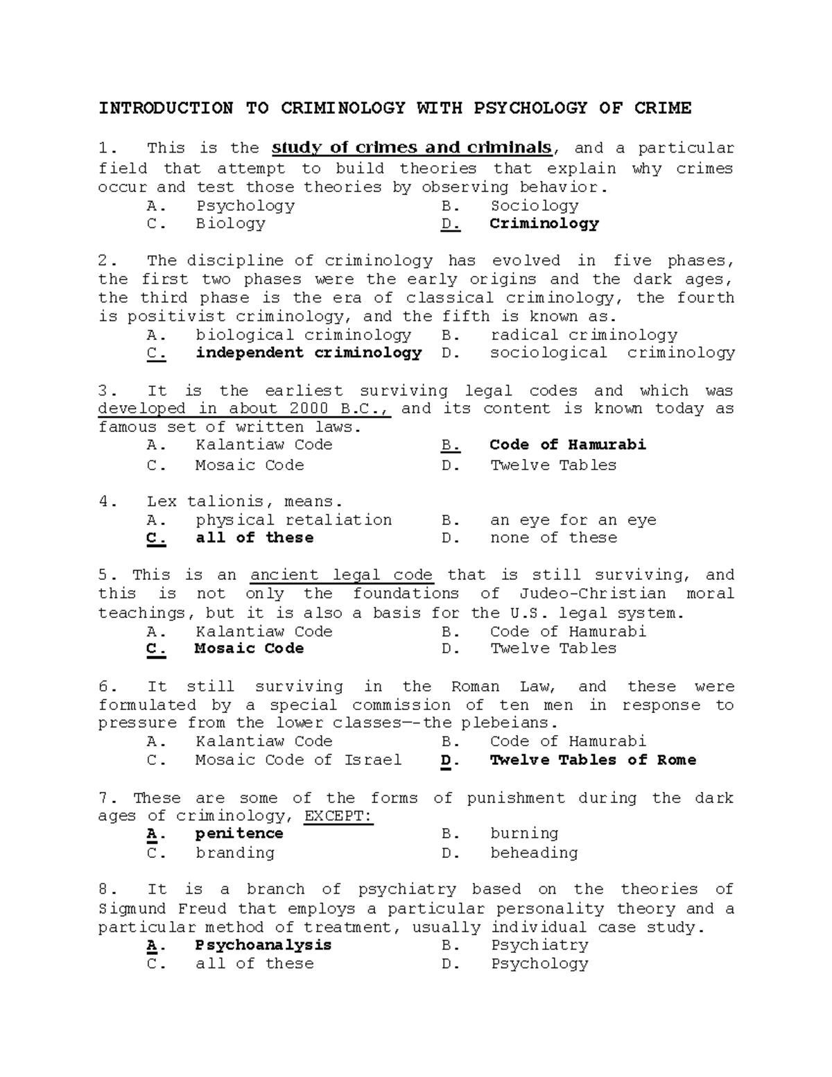 Introduction TO Criminology WITH Psychology OF Crime.pdf · version 1 ...