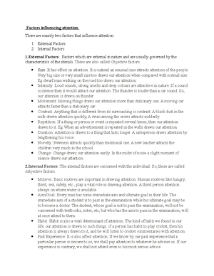 Level of aspiration - Psychology - MG University - Studocu