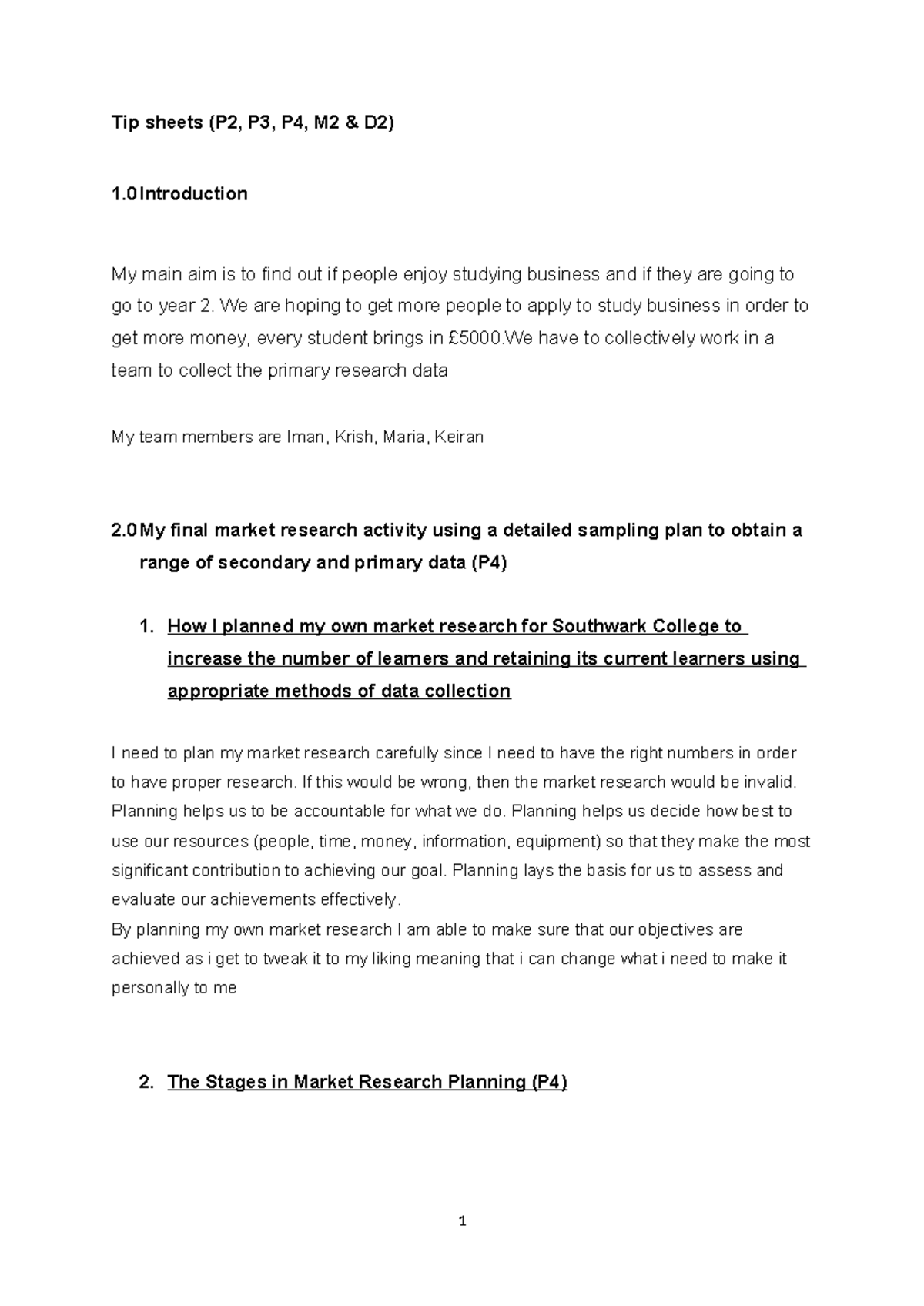 Tip sheets P2 P3 P4 M2 D2 2024 - Tip sheets (P2, P3, P4, M2 & D2) 1 ...