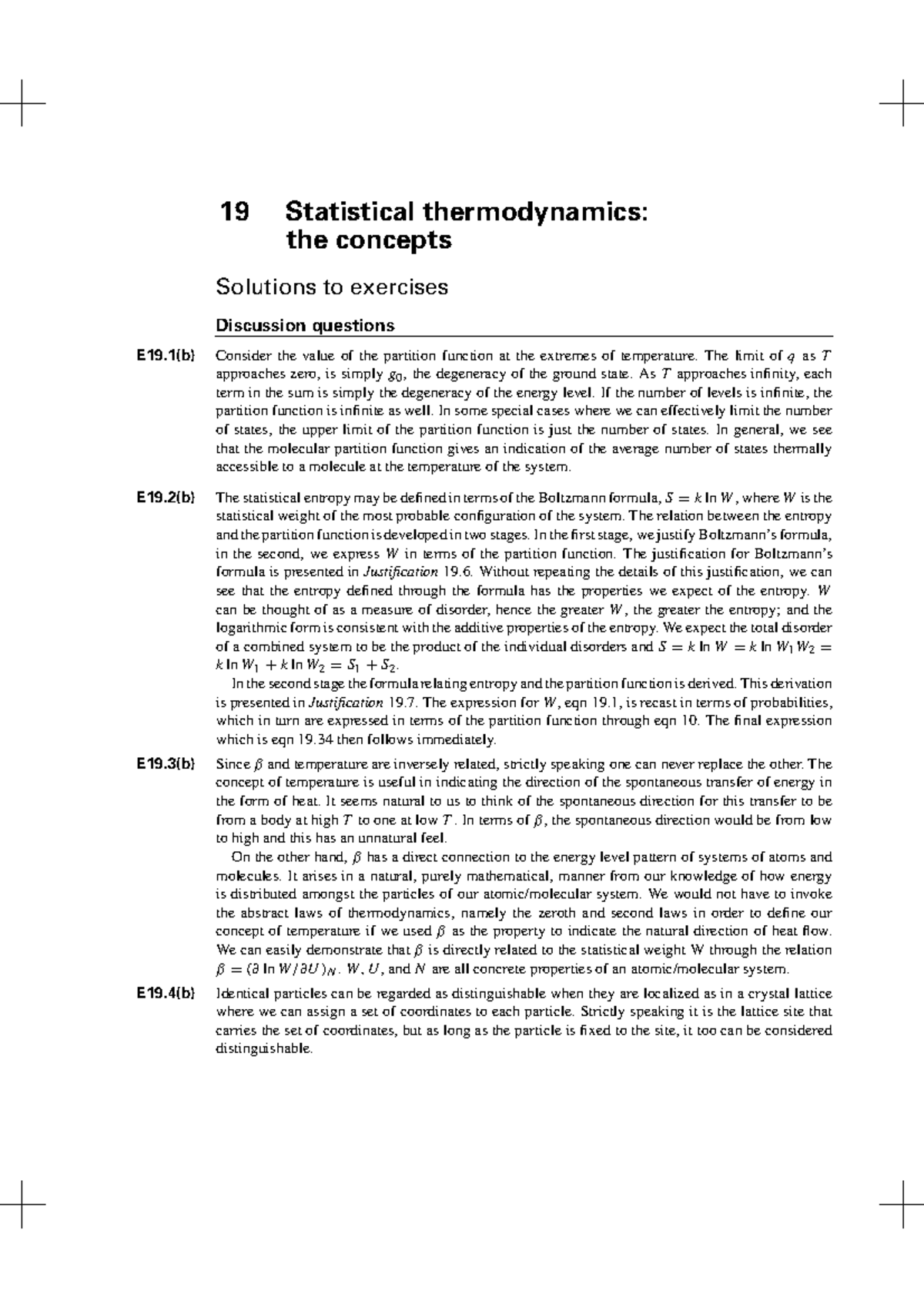 Chap19 - lectures - 19 Statistical thermodynamics: the concepts ...